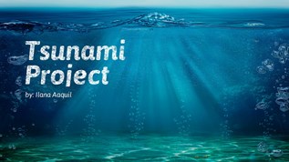 Tsunami Project on emaze