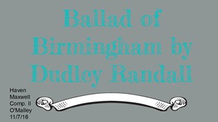 Ballad of Birmingham at emaze Presentation