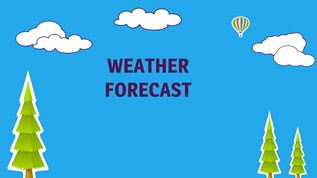 WEATHER FORECAST at emaze Presentation