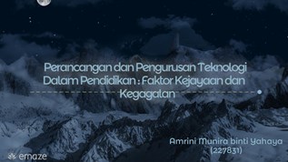 Perancangan dan Pengurusan ICT at emaze Presentation