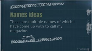 Names Ideas at emaze Presentation