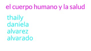 El Cuerpo Humano Y At Emaze Presentation