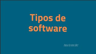Tipos de Software at emaze Presentation