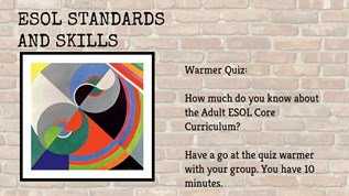 ESOL Standards at emaze Presentation