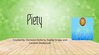 Piety at emaze Presentation