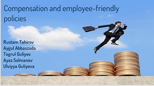 Compensation and Employee-friendly policies at emaze Presentation