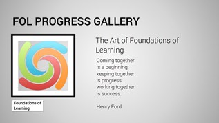 FOL Progress at emaze Presentation