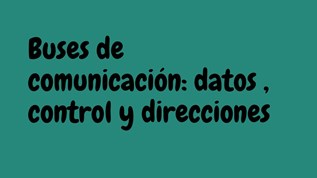 BUSES DE COMUNICACIÓN at emaze Presentation