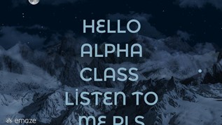 HELLO ALPHA at emaze Presentation