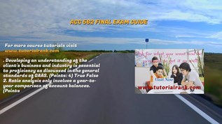 ACC 562 Course Great Wisdom tutorialrank.com at emaze Presentation