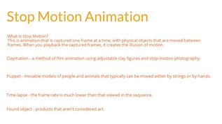 Stop Motion at emaze Presentation