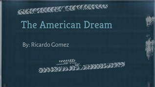 The American Dream at emaze Presentation
