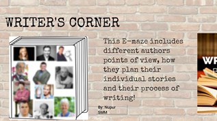 Writer's corner! at emaze Presentation
