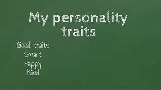 My personality traits at emaze Presentation