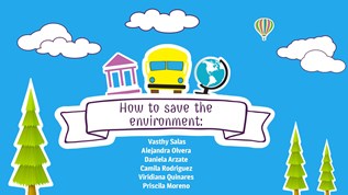 How to save the environment at emaze Presentation