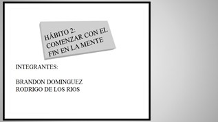 SEGUNDO HABITO at emaze Presentation