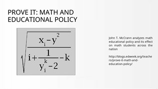 Prove it: Math and at emaze Presentation