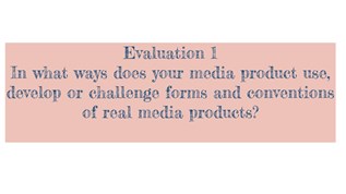 Evaluation 1 at emaze Presentation