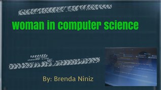 woman in computer science at emaze Presentation
