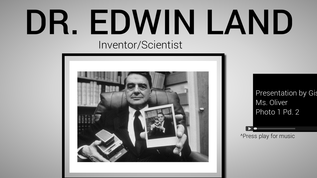 Dr. Edwin Land at emaze Presentation