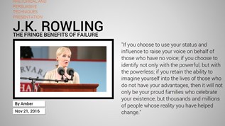 J.K. Rowling Harvard Commencement Speech Analysis at emaze Presentation