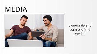 Sociology - ownership and control of media at emaze Presentation