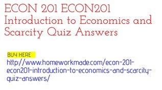 ECON 201 ECON201 at emaze Presentation