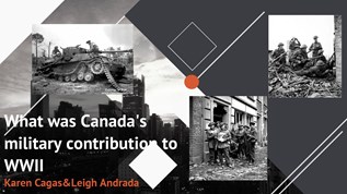 Canada's military contribution to WWII at emaze Presentation