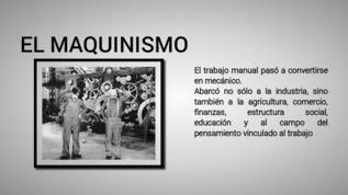 EL MAQUINISMO Y LA PRODUCCIÓN EN SERIE at emaze Presentation