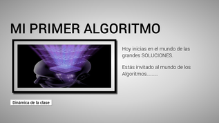 Nuestro Primer Algoritmo at emaze Presentation