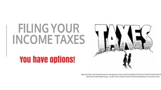 Filing Your Income Taxes at emaze Presentation