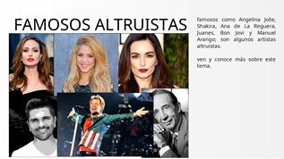 famosos altruistas at emaze Presentation