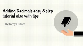 Adding Decimals how to guide and tips at emaze Presentation