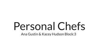 Personal Chef at emaze Presentation