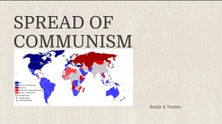 Spread of Communism at emaze Presentation