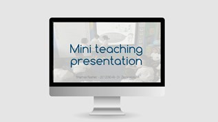Mini teaching Presentation at emaze Presentation