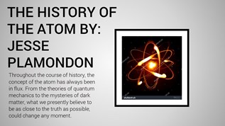 History of the Atom at emaze Presentation