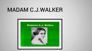 Madam c.j.walker at emaze Presentation