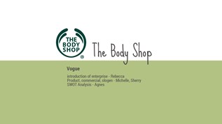 The Body Shop at emaze Presentation