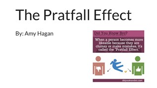 The Pratfall effect at emaze Presentation