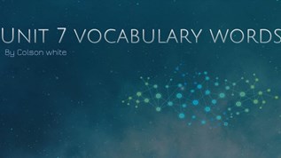 Unit 7 vocabulary at emaze Presentation