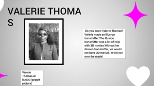 Valerie Thomas at emaze Presentation