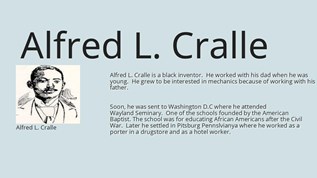 Alfred L. Cralle at emaze Presentation