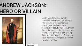 Andrew Jackson at emaze Presentation