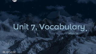 Unit 7, at emaze Presentation