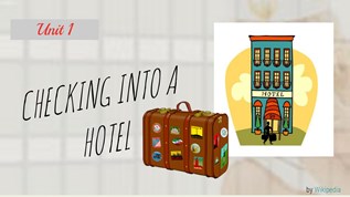 CHECKING INTO A HOTEL at emaze Presentation