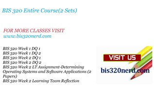 BIS 320 NERD Active Participation bis320nerd.com at emaze Presentation