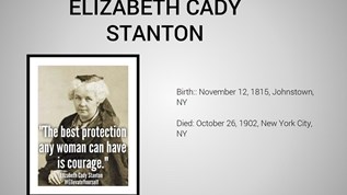 Elizabeth Candy Stanton at emaze Presentation