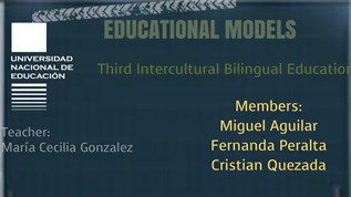 EDUCATIONAL MODELS at emaze Presentation