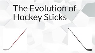 The Evolution of hockey sticks at emaze Presentation